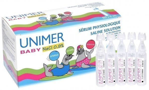 UNIMER BABY NACL 0,9% 5ML 50AMPUŁEK | Codzienne potrzeby \ Mama i ...